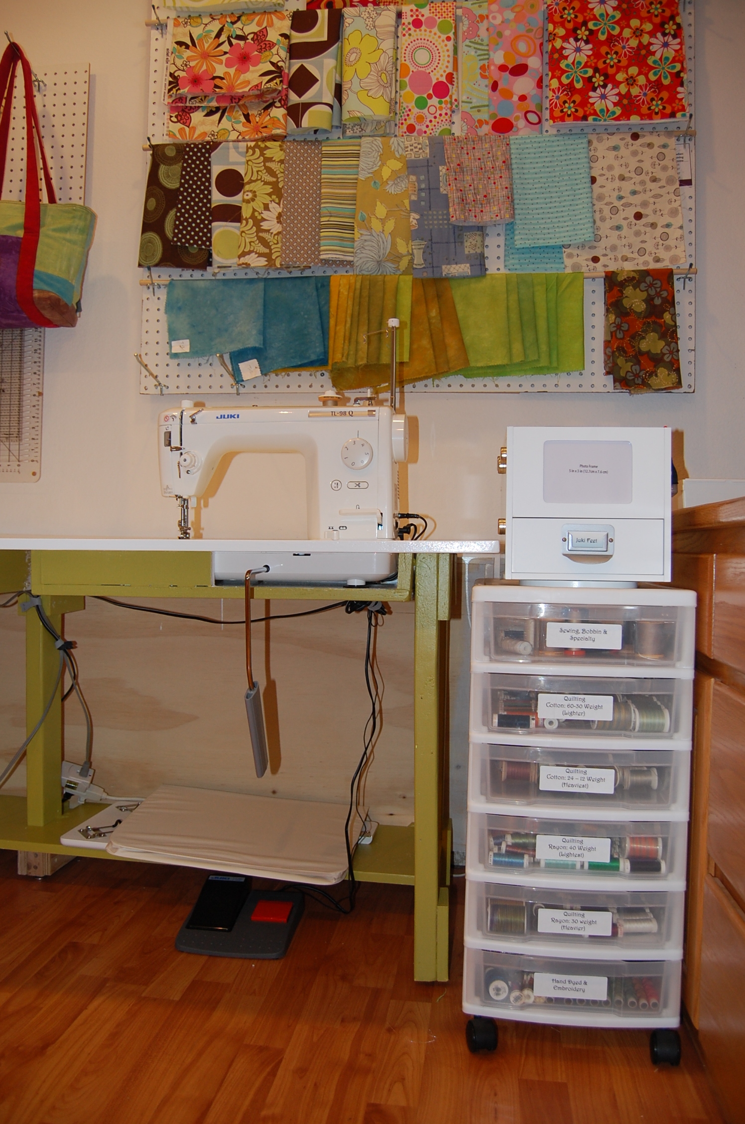 My New Sewing Table – Candied Fabrics