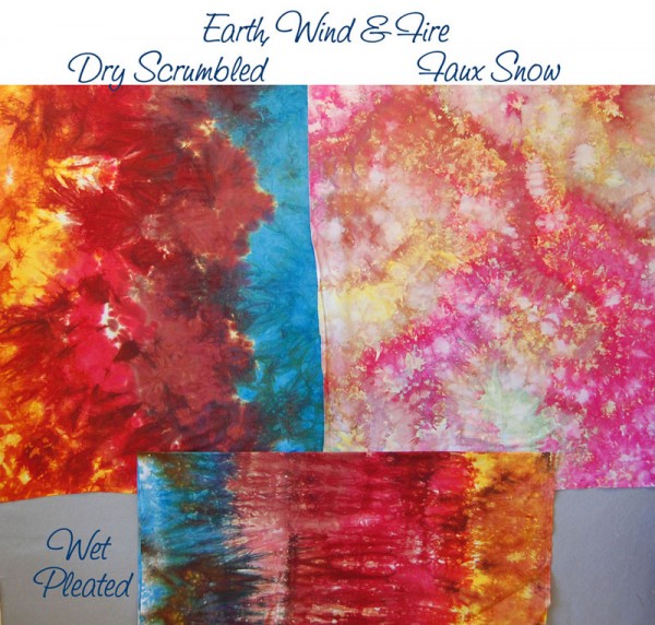Faux Snow Dyeing – Candied Fabrics