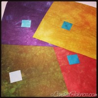 Snapshots from the Studio | A Reversible Quilt with Random Squares ...